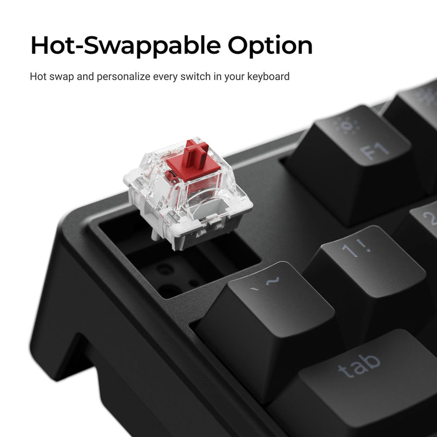 Keychron C3 Pro 8K QMK Wired Custom Mechanical Keyboard (US ANSI Layou ...