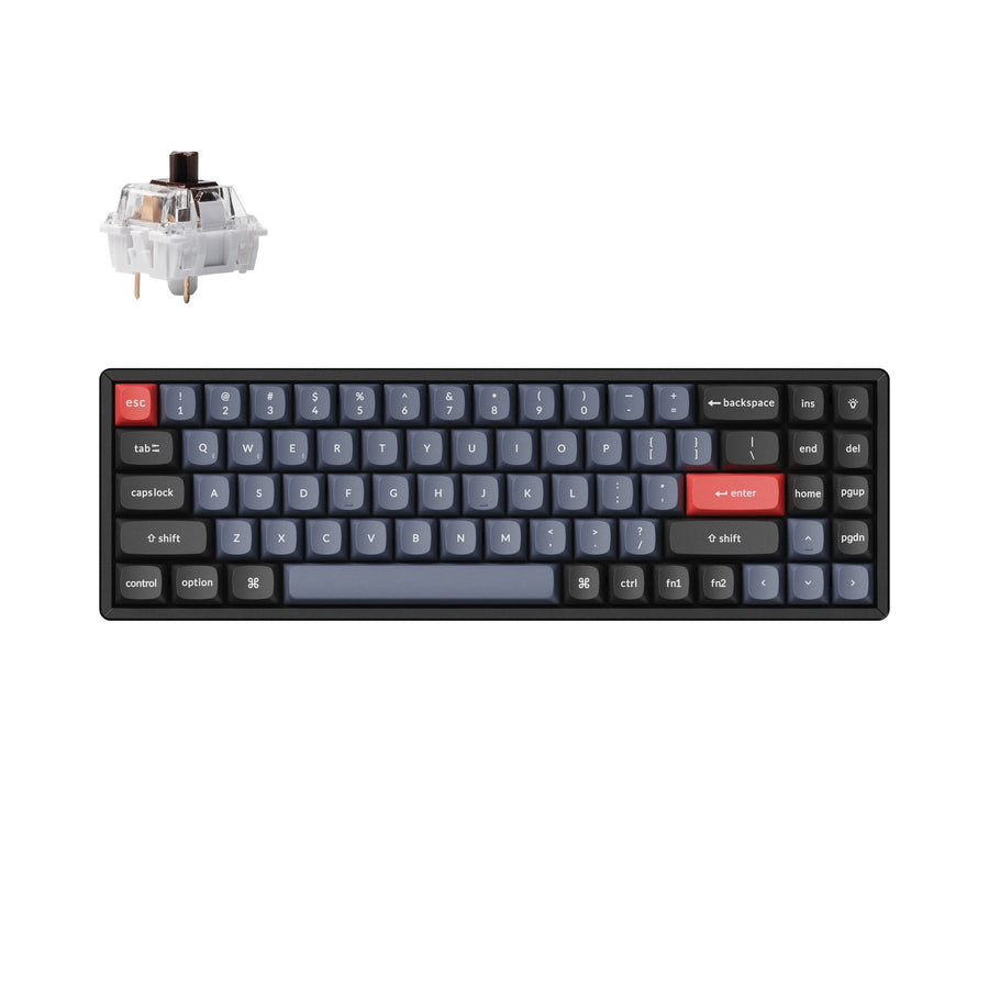 Keychron K14 Pro QMK/VIA Wireless Mechanical Keyboard (US ANSI Layout ...