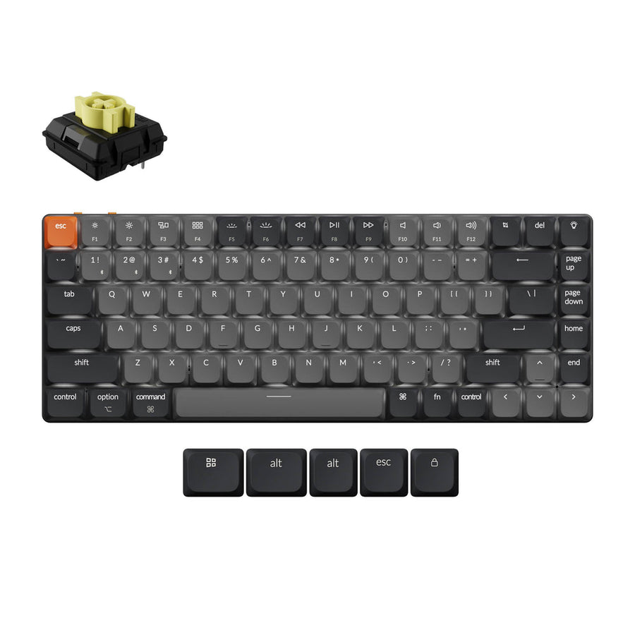 Keychron K3 QMK Wireless Mechanical Keyboard (Version 3) (US ANSI Layo ...