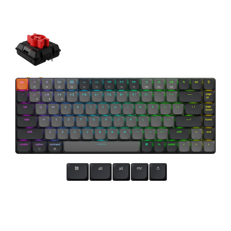 Keychron K3 QMK Wireless Mechanical Keyboard (Version 3) (US ANSI Layo ...