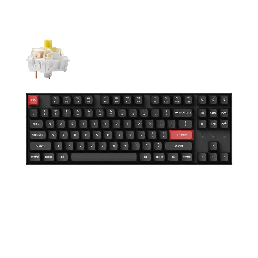 Keychron K8 Pro QMK/VIA Wireless Mechanical Keyboard (US ANSI Layout ...