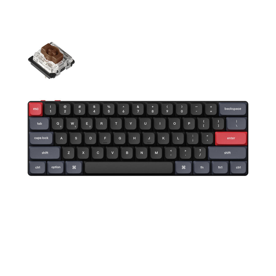 Keychron K9 Pro QMK/VIA Wireless Custom Mechanical Keyboard (US ANSI L ...