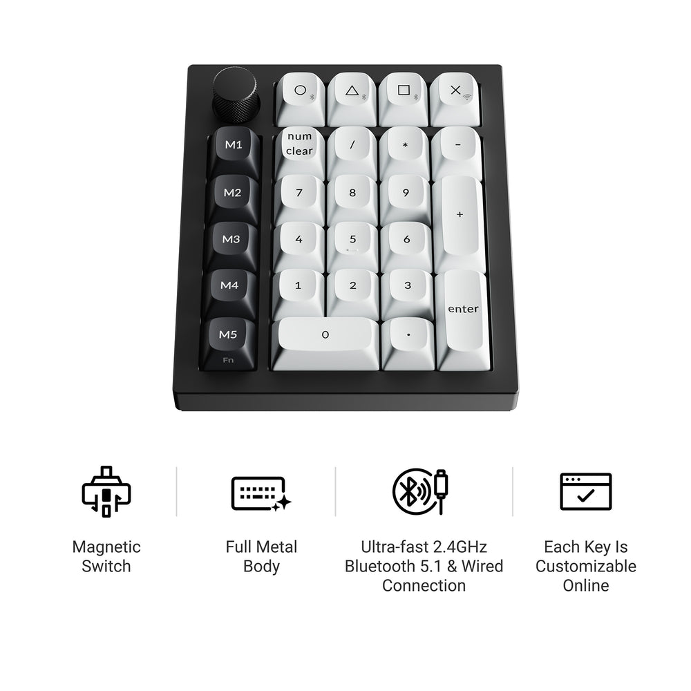 Keychron Q0 HE QMK Wireless Custom Number Pad – Keychron Canada