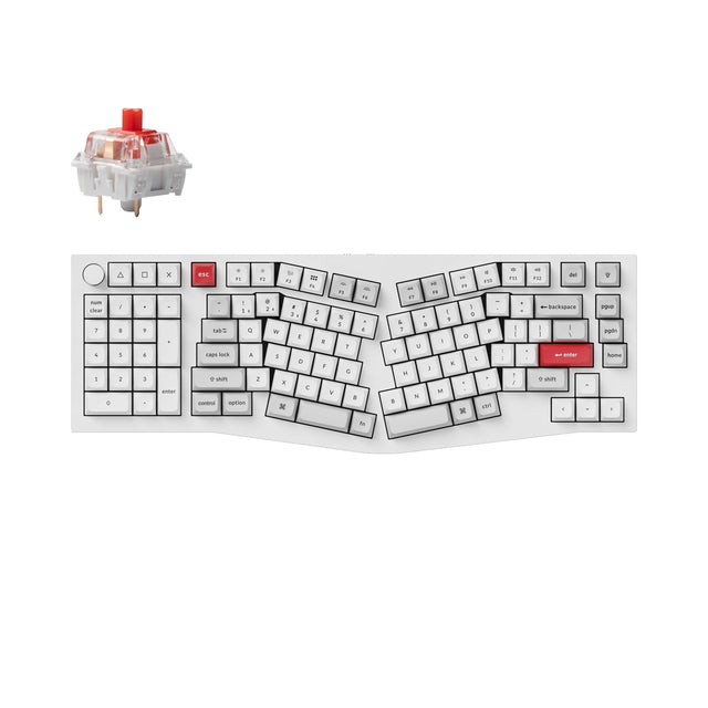 Keychron Q14 Pro (Alice Layout) QMK/VIA Wireless Custom Mechanical Key ...