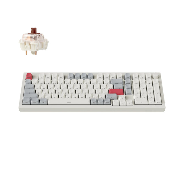 Keychron Q5 Max QMK/VIA Wireless Custom Mechanical Keyboard (US ANSI L ...