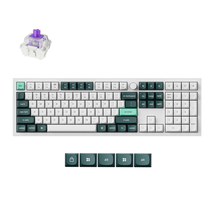 Keychron Q6 HE QMK Wireless Custom Keyboard (US ANSI Layout) – Keychron ...