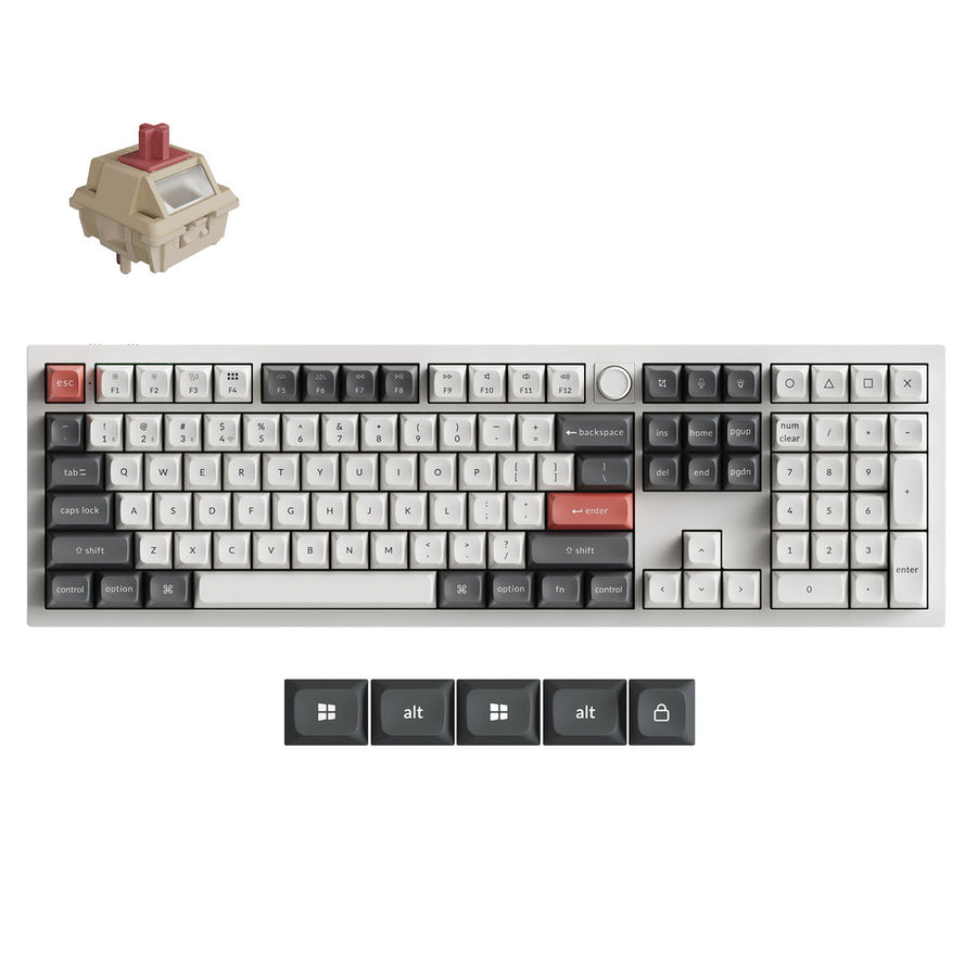 Keychron Q6 Ultra 8K Wireless Custom Mechanical Keyboard (US ANSI Layo ...
