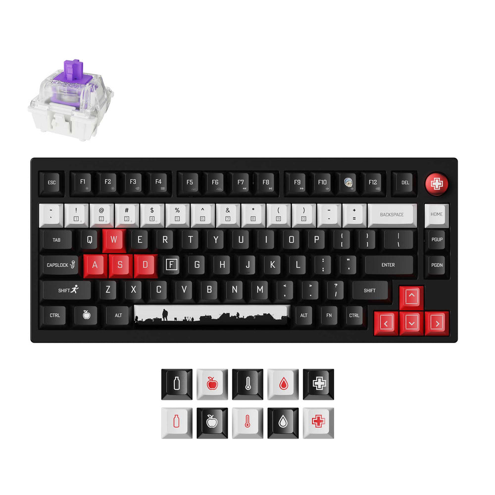 DayZ Special Edition Wireless Magnetic Switch Custom Keyboard (US ANSI ...