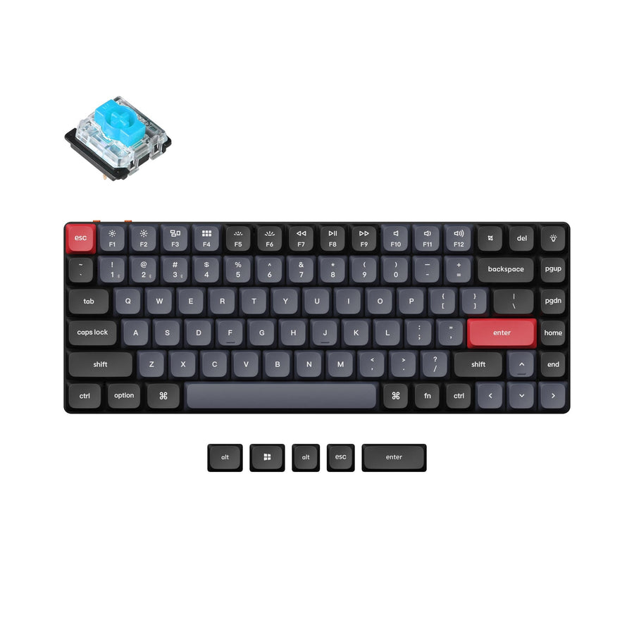 Keychron K3 Pro QMK/VIA Wireless Custom Mechanical Keyboard (US ANSI L ...