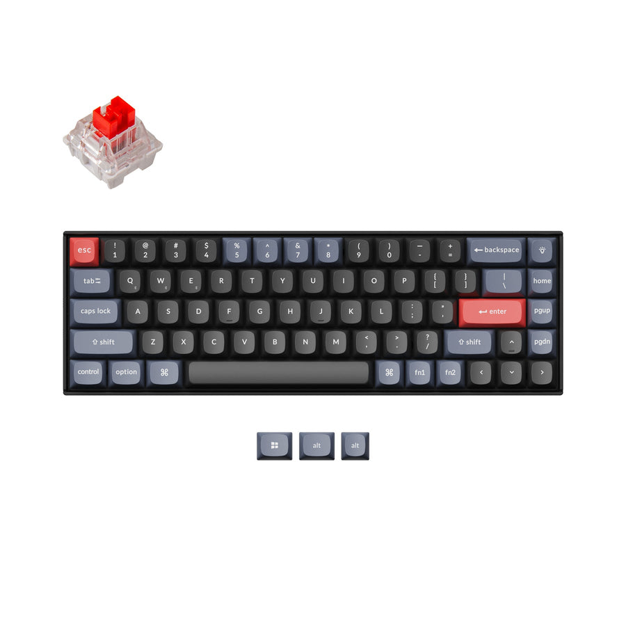 Keychron K6 Pro QMK/VIA Wireless Custom Mechanical Keyboard (US ANSI L ...