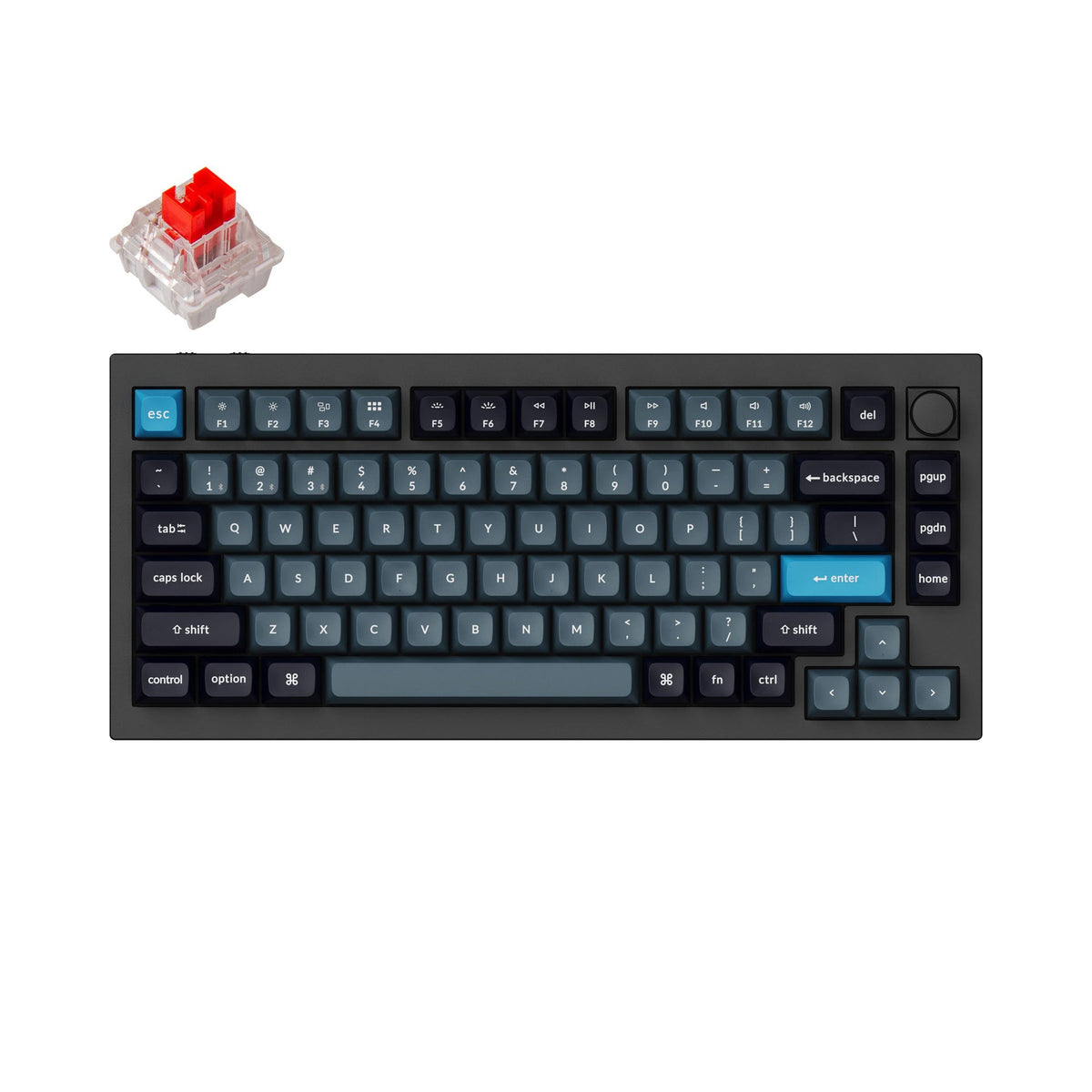 Keychron Q1 Pro QMK/VIA Wireless Custom Mechanical Keyboard (US ANSI L ...