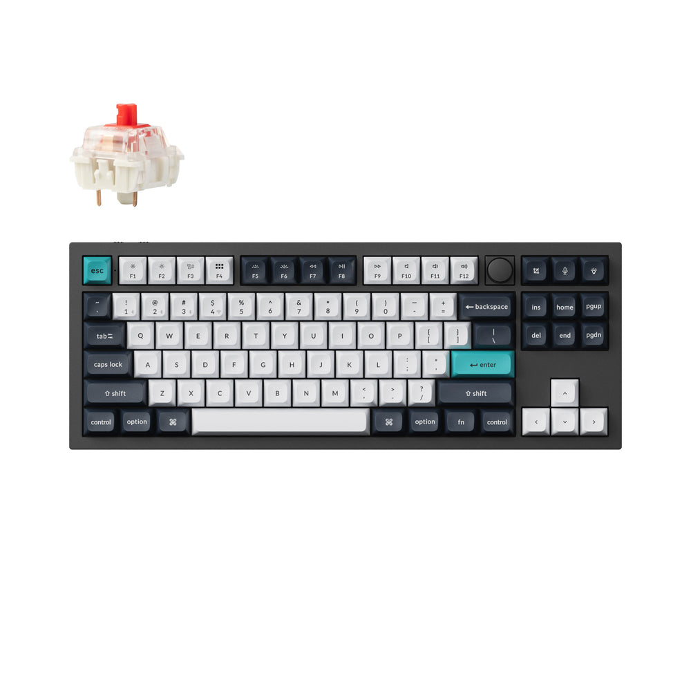 Keychron Q3 Max QMK/VIA Wireless Custom Mechanical Keyboard (US ANSI L ...