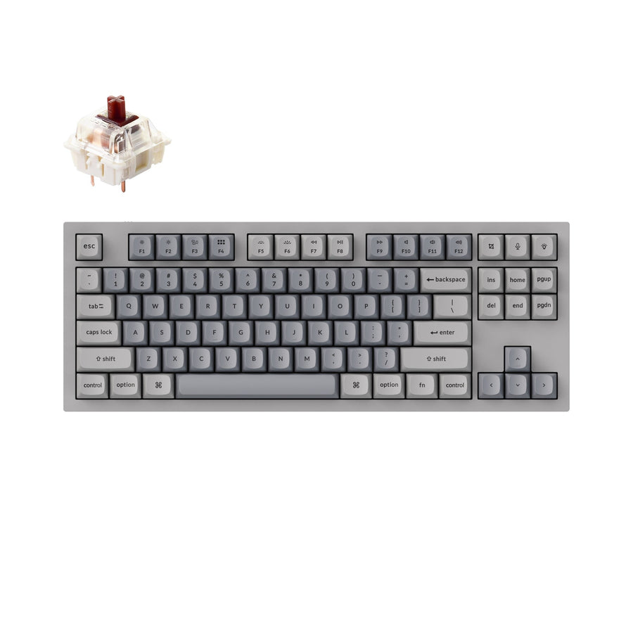 Keychron Q3 QMK Custom Mechanical Keyboard (US ANSI Layout) – Keychron ...