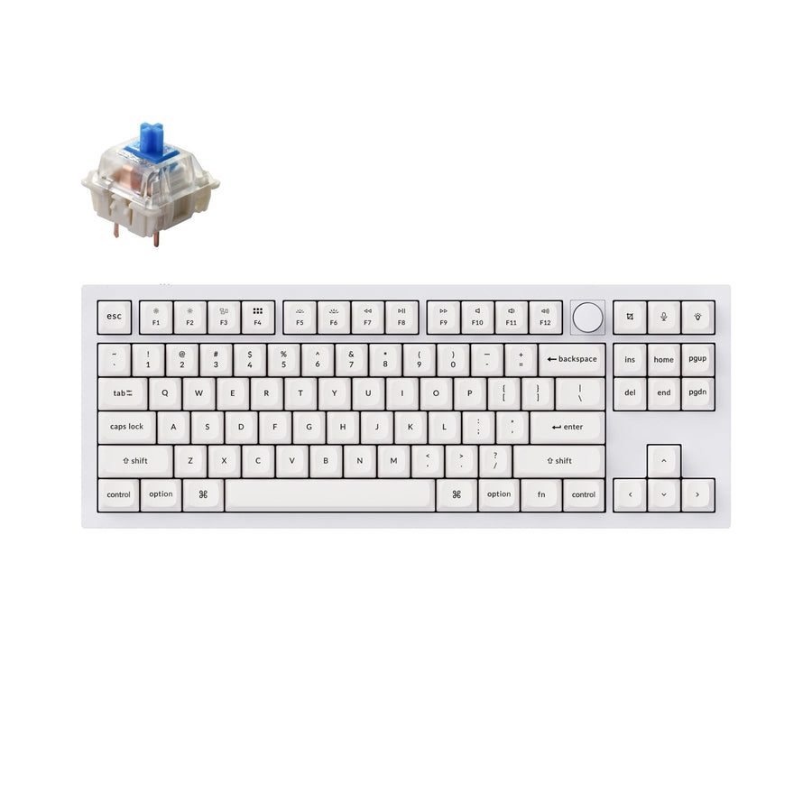 Keychron Q3 QMK Custom Mechanical Keyboard (US ANSI Layout) – Keychron ...