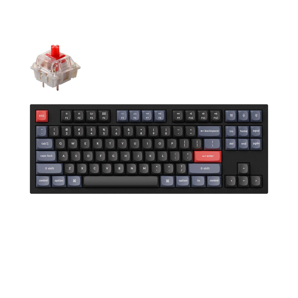 Keychron Q3 QMK Custom Mechanical Keyboard (US ANSI Layout) – Keychron ...