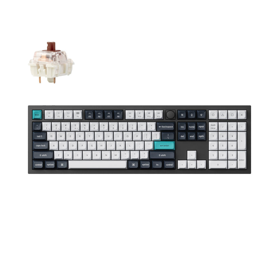 Keychron Q6 Max QMK/VIA Wireless Custom Mechanical Keyboard (US ANSI L ...