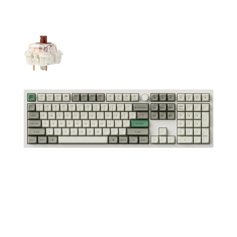 Keychron Q6 Max QMK/VIA Wireless Custom Mechanical Keyboard (US ANSI L ...