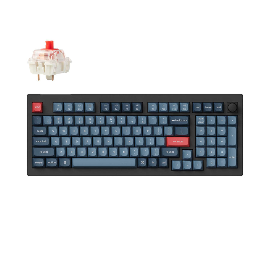 Keychron V5 Max QMK/VIA Wireless Custom Mechanical Keyboard (US ANSI L ...