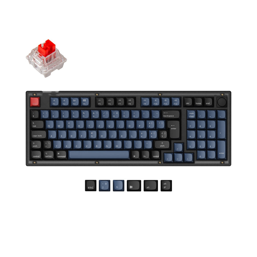 Keychron V5 QMK Custom Mechanical Keyboard ISO Layout Collection ...
