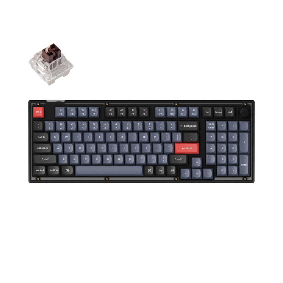 Keychron V5 QMK Custom Mechanical Keyboard (US ANSI Layout) – Keychron ...