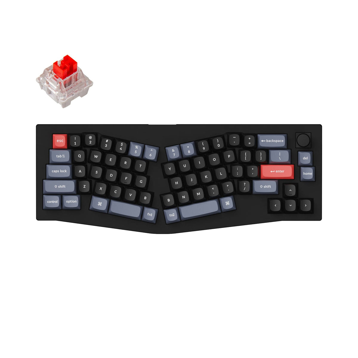 Keychron V8 (Alice Layout) QMK Custom Mechanical Keyboard (US ANSI Lay ...