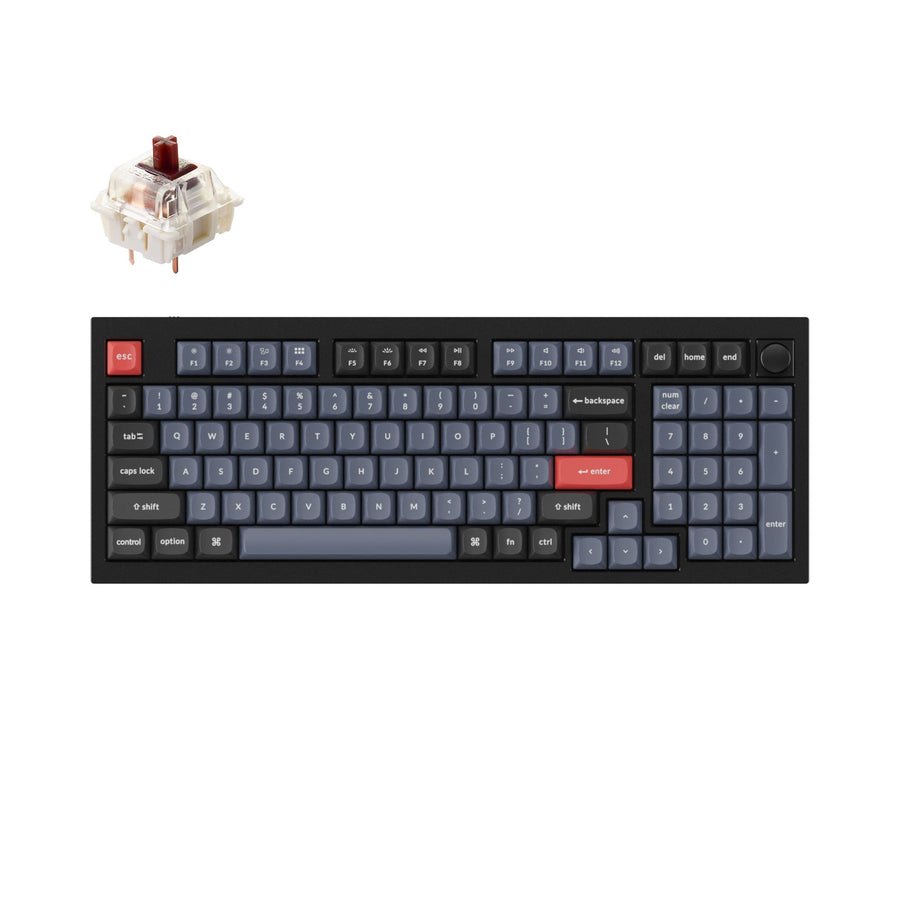 Keychron Q5 QMK Custom Mechanical Keyboard (US ANSI Layout) – Keychron ...