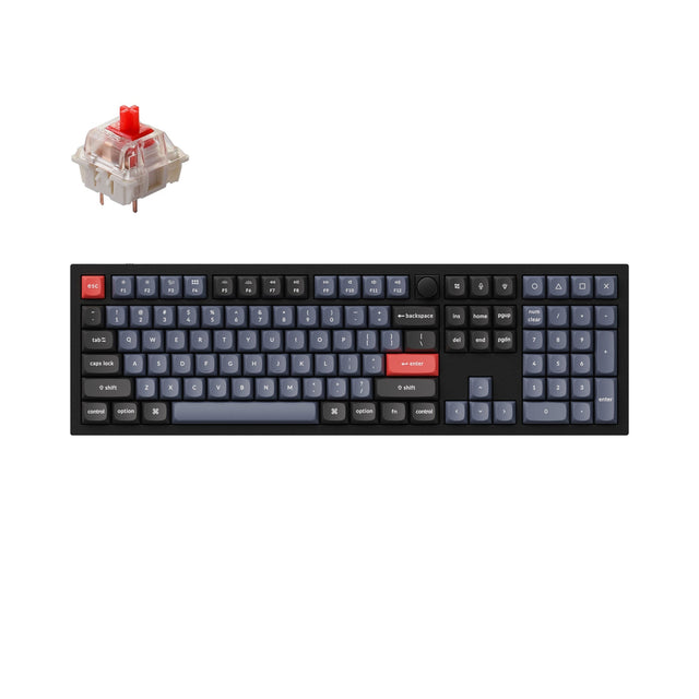 Keychron Q6 QMK Custom Mechanical Keyboard (US ANSI Layout) – Keychron ...