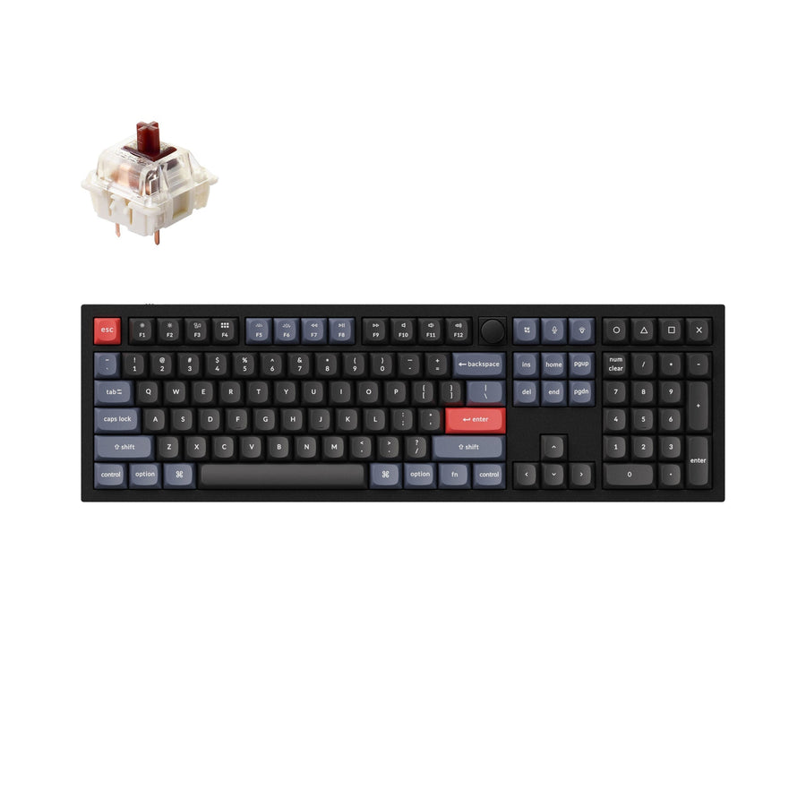 Keychron Q6 QMK Custom Mechanical Keyboard (US ANSI Layout) – Keychron ...