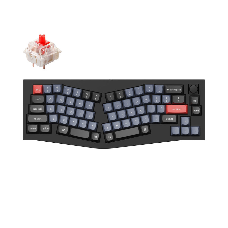 Keychron Q8 (Alice Layout) QMK Custom Mechanical Keyboard (US ANSI Lay ...