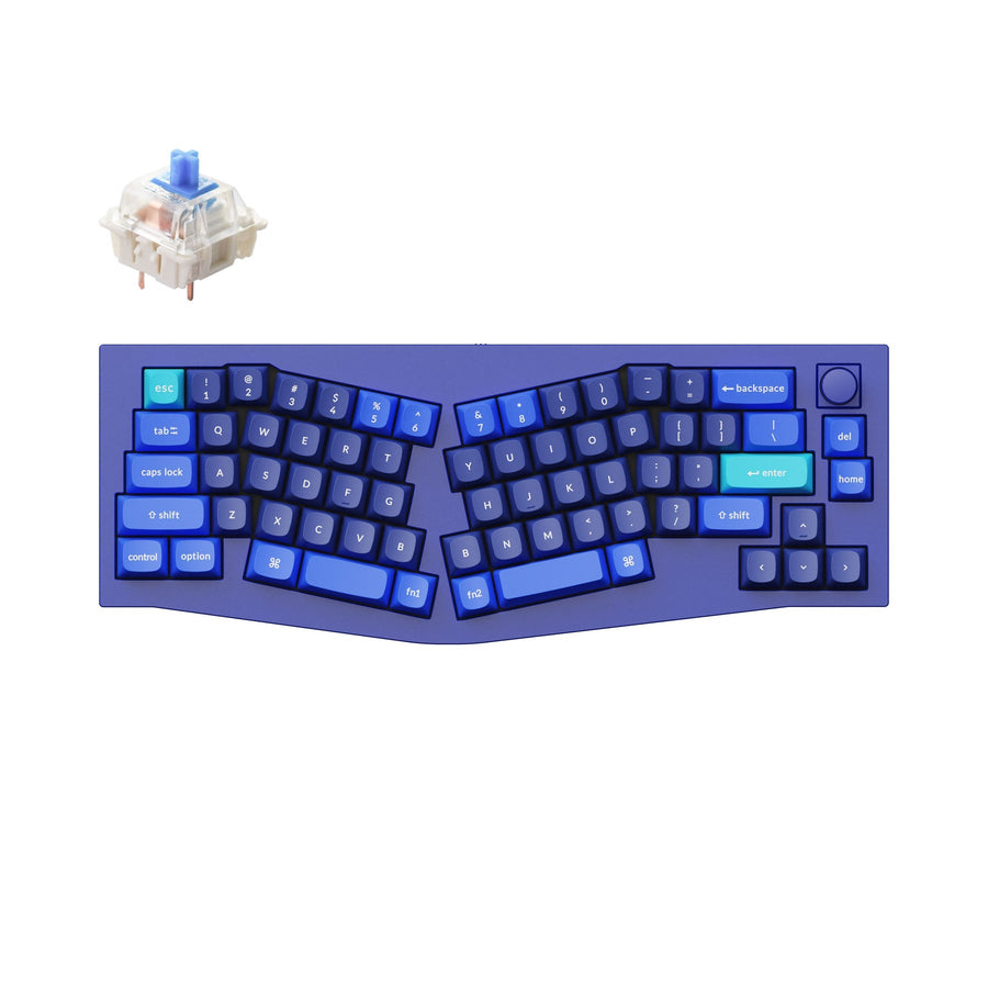 Keychron Q8 (Alice Layout) QMK Custom Mechanical Keyboard (US ANSI Lay ...